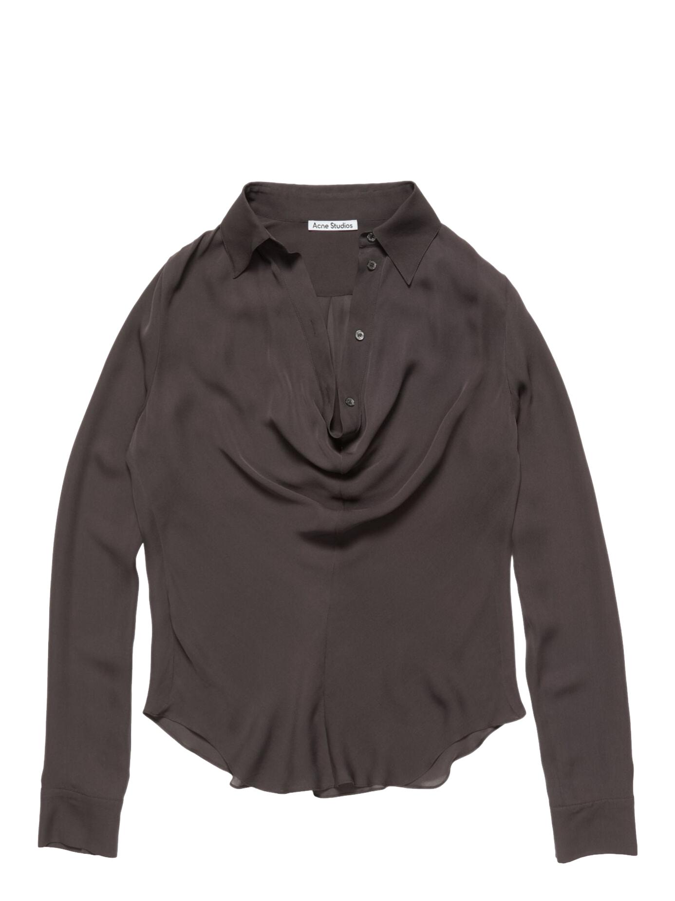 ACNE STUDIOS Acne Studios Draped Cowl Neck Blouse